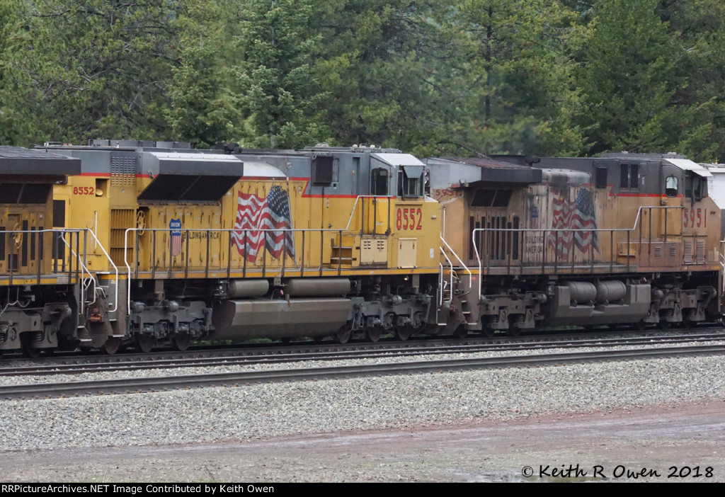 Mid-train DPU in a Westbound Grain Train